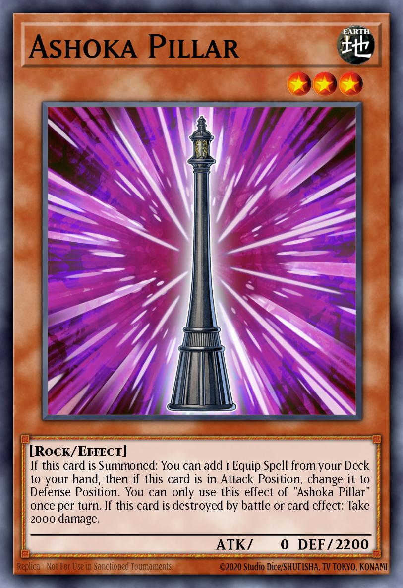 Ashoka Pillar - MZMI-EN018 Super Rare | Yu-Gi-Oh! Card – Brickheads Collectables
