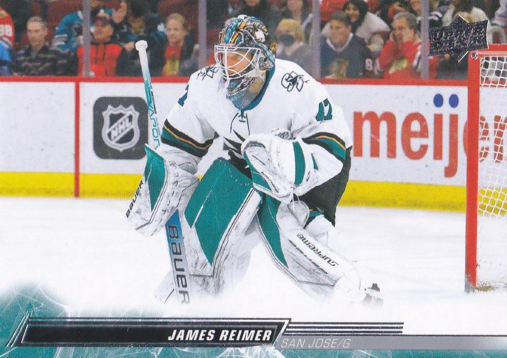 James Reimer #394 San Jose Sharks | 2022-23 Upper Deck | NHL Trading C – Brickheads Collectables
