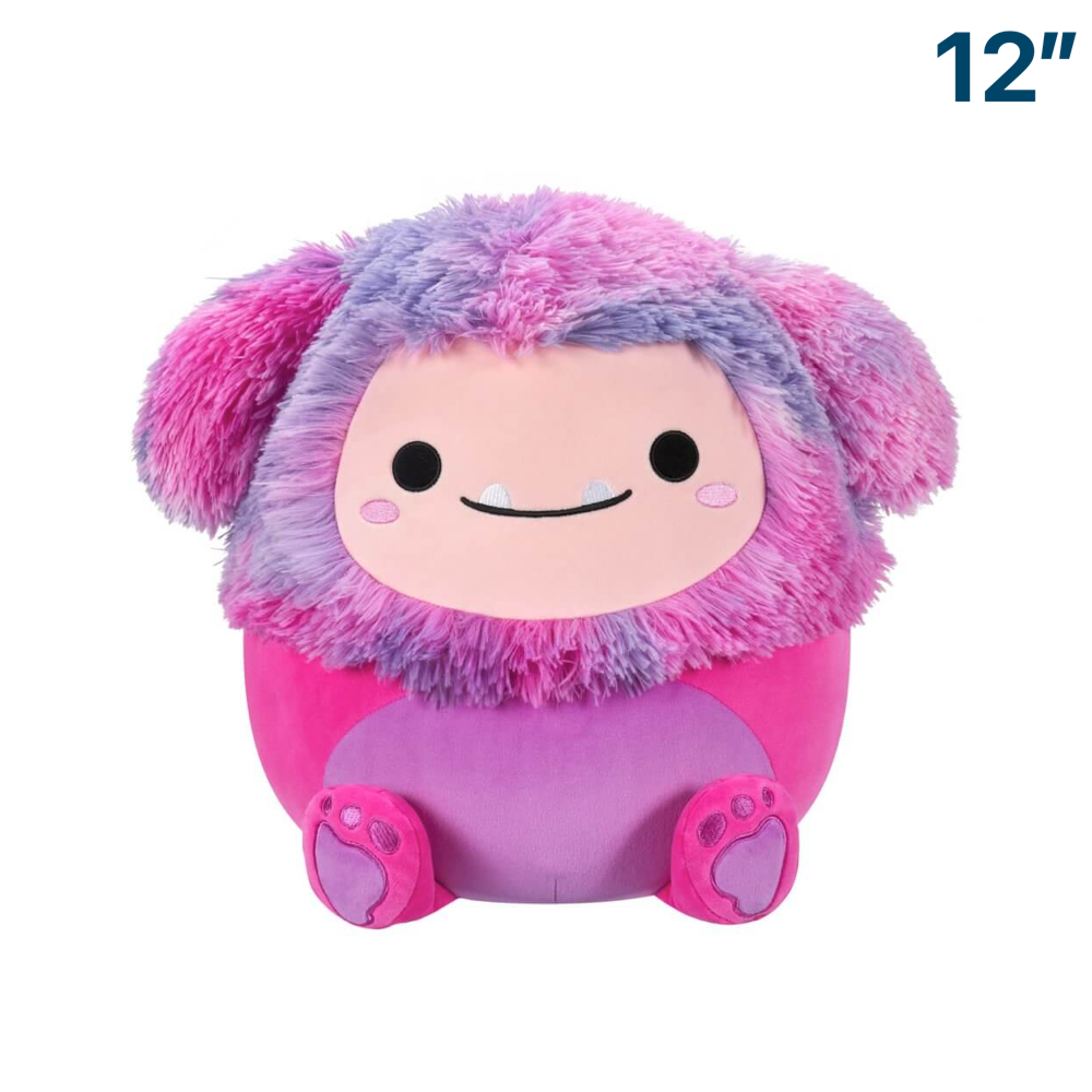 Woxie the Pink and Purple Bigfoot ~ 12" Wave 18 A Squishmallow Plush ...
