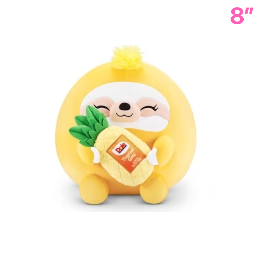 Sandy Dole Tropical Gold Pineapple Sloth ~ Series 2 Zuru Snackles Plus ...