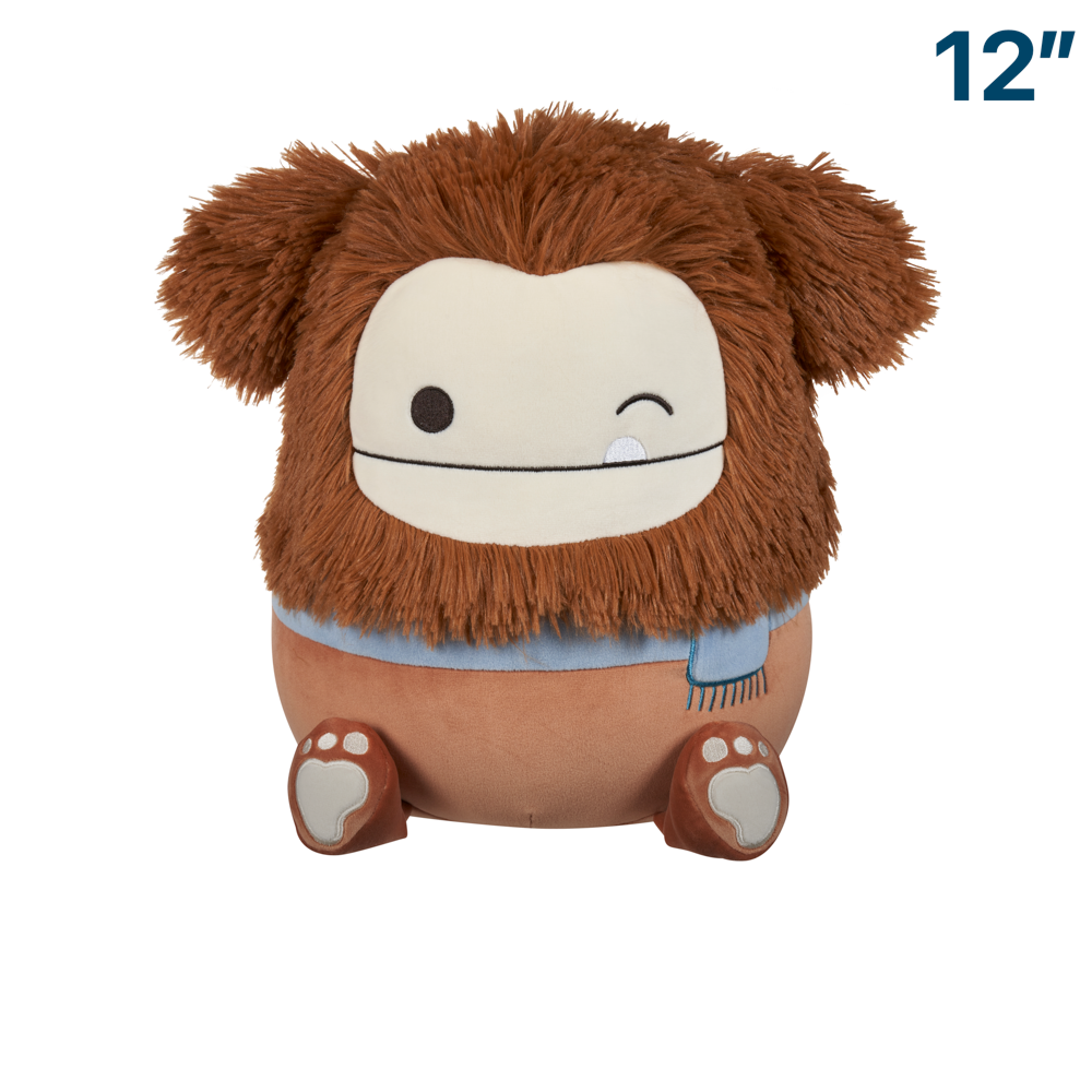 Benny the Winking Brown Bigfoot ~ 12" Squishmallow Plush – Brickheads ...