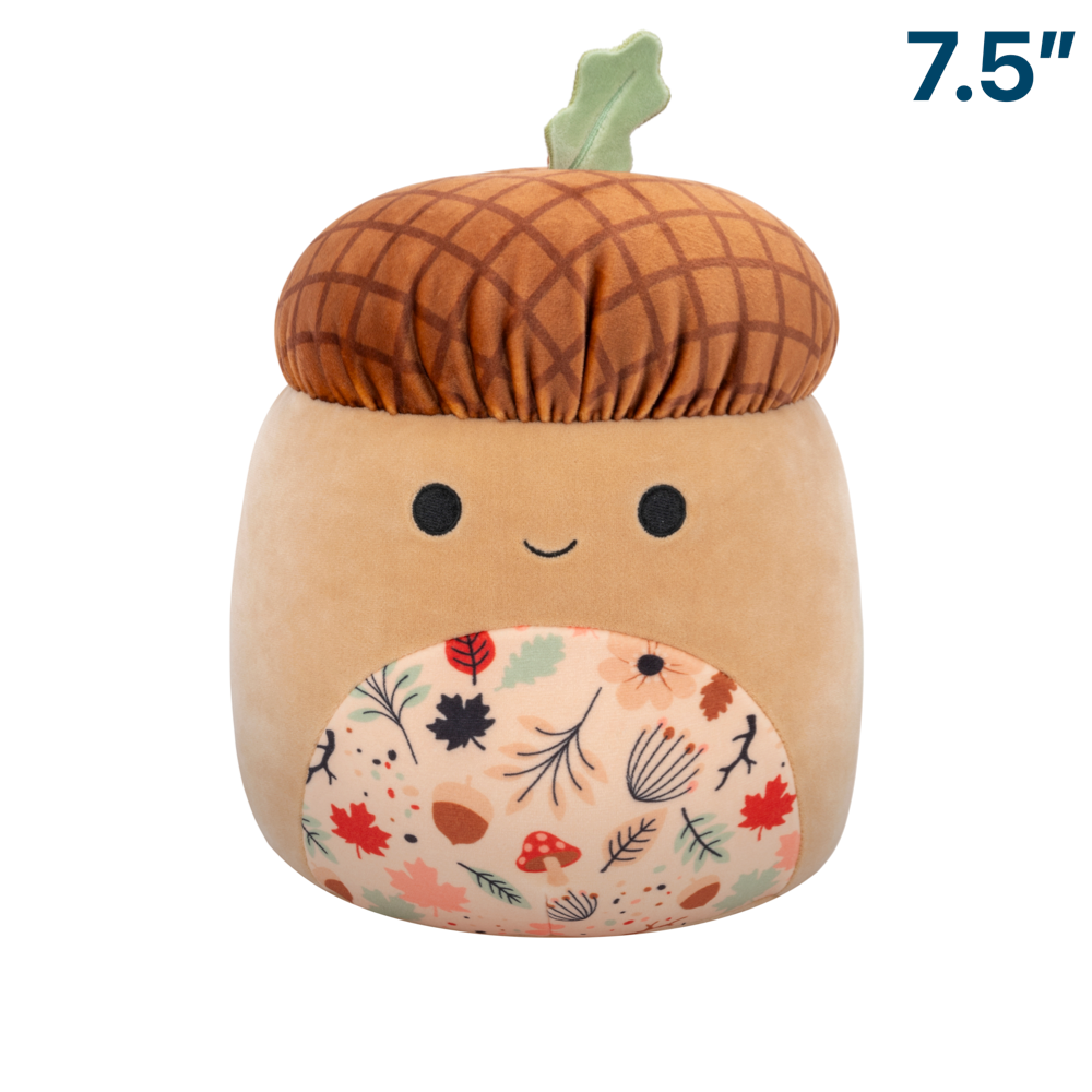Mac the Acorn ~ 7.5" Harvest Squishmallow Plush – Brickheads Collectables