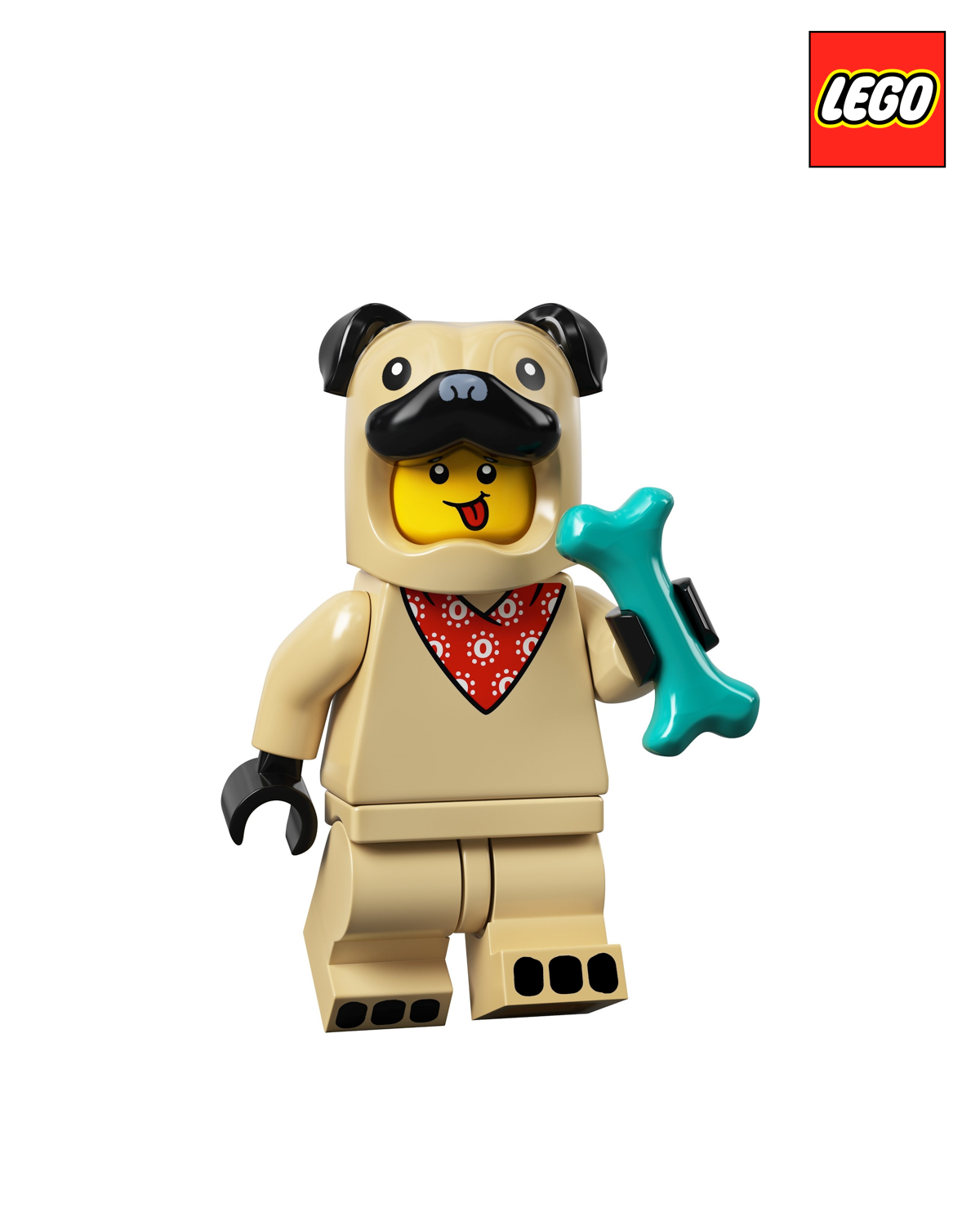 Pug Costume Guy - Series 21 | LEGO Minifigure | NEW CMF – Brickheads ...