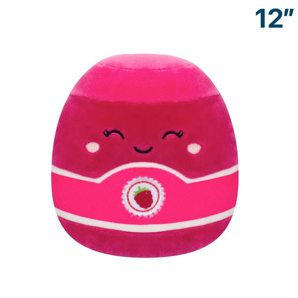 Roz the Raspberry Jam Jar ~ 12" Wave 16 B Squishmallow Plush ...