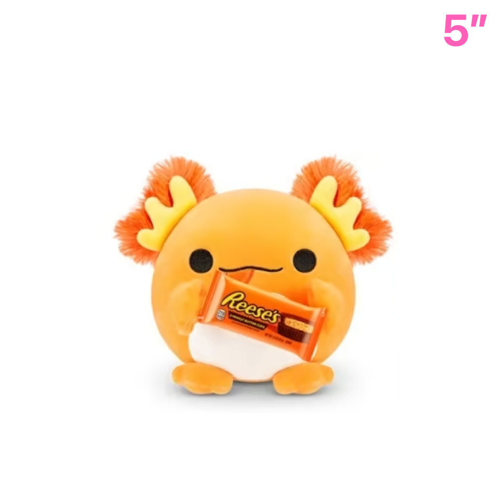 Reese's Axolotl ~ Zuru Snackles Plush Mini Plush 5" ~ Pre-Order ...