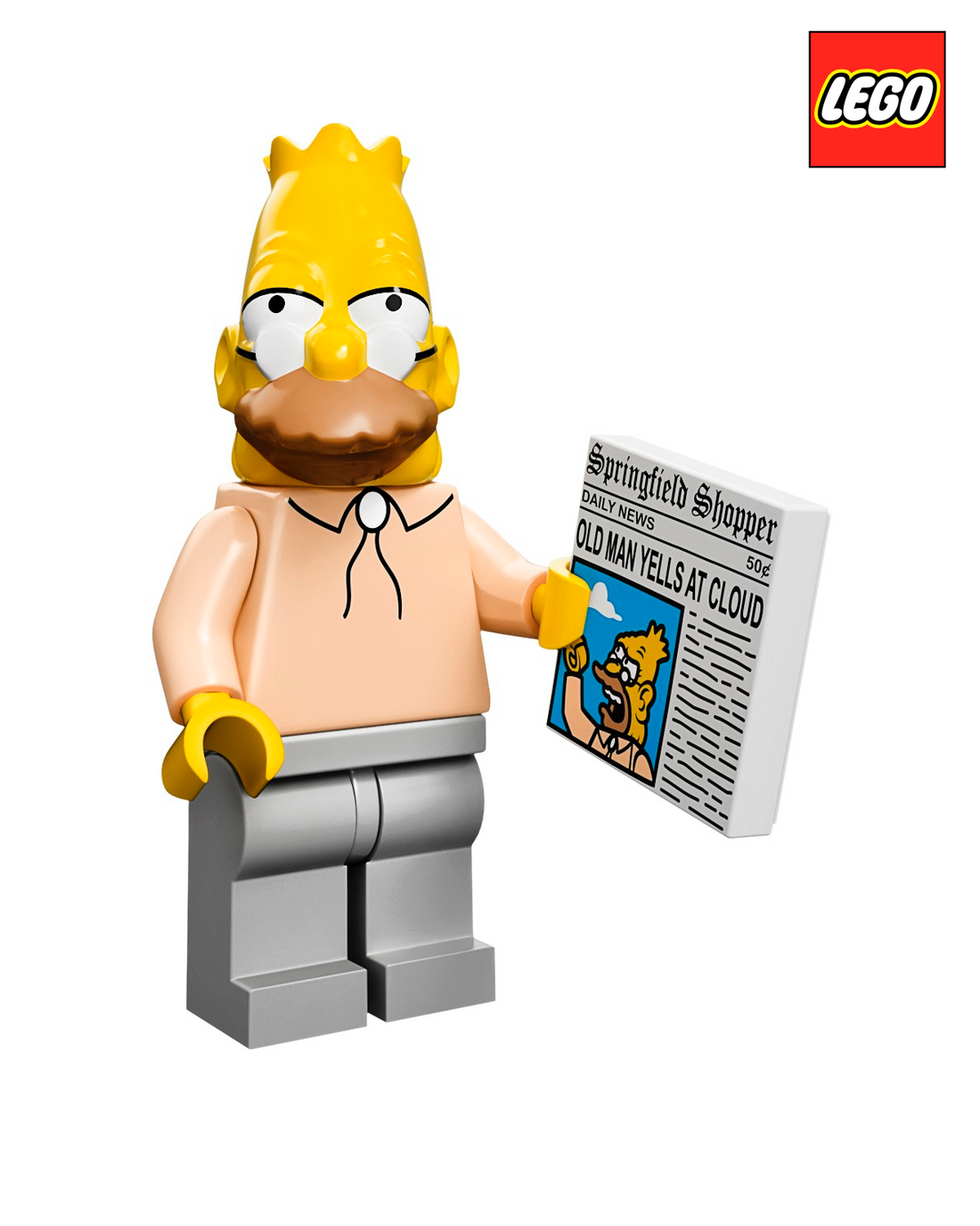 Grampa Simpson - The Simpsons - Series 1 | LEGO Minifigure | NEW CMF ...