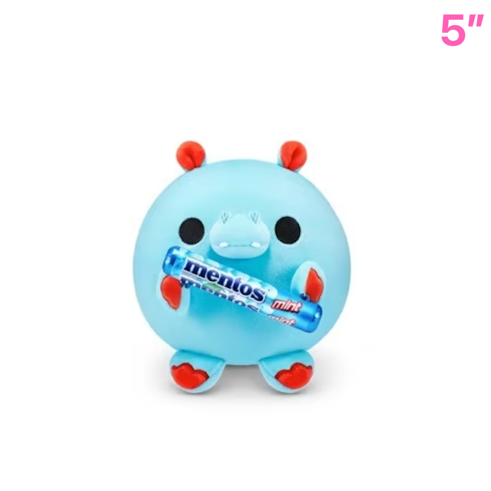 Mentos Hippo ~ Zuru Snackles Plush Mini Plush 5" ~ Pre-Order ...