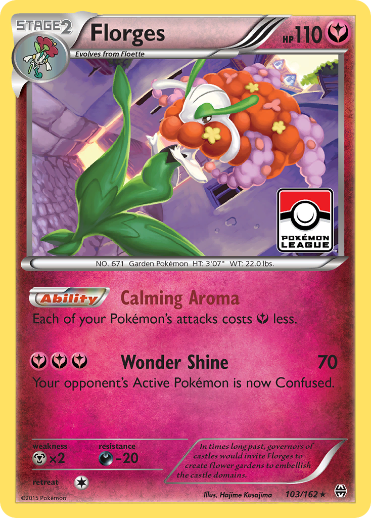 Florges 103/162 Rare | BREAKthrough | Pokemon Card – Brickheads ...