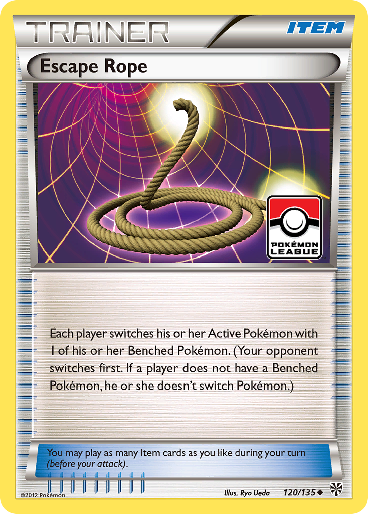 Escape Rope 120/135 Uncommon | Plasma Storm | Pokemon Card – Brickheads ...