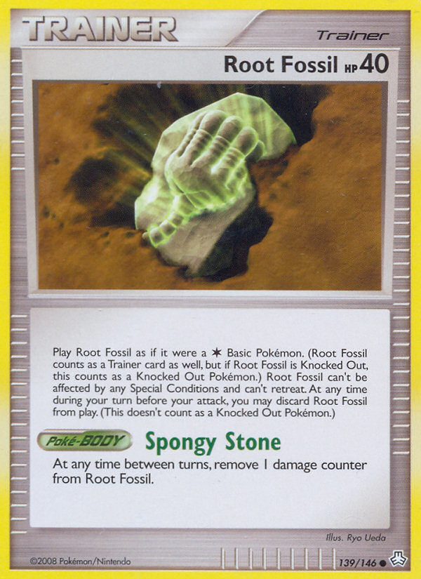 Root Fossil 139/146 Common | Legends Awakened | Pokemon Card ...