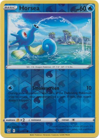 Horsea 31/163 Reverse Holo | Battle Styles | Pokemon Card – Brickheads ...