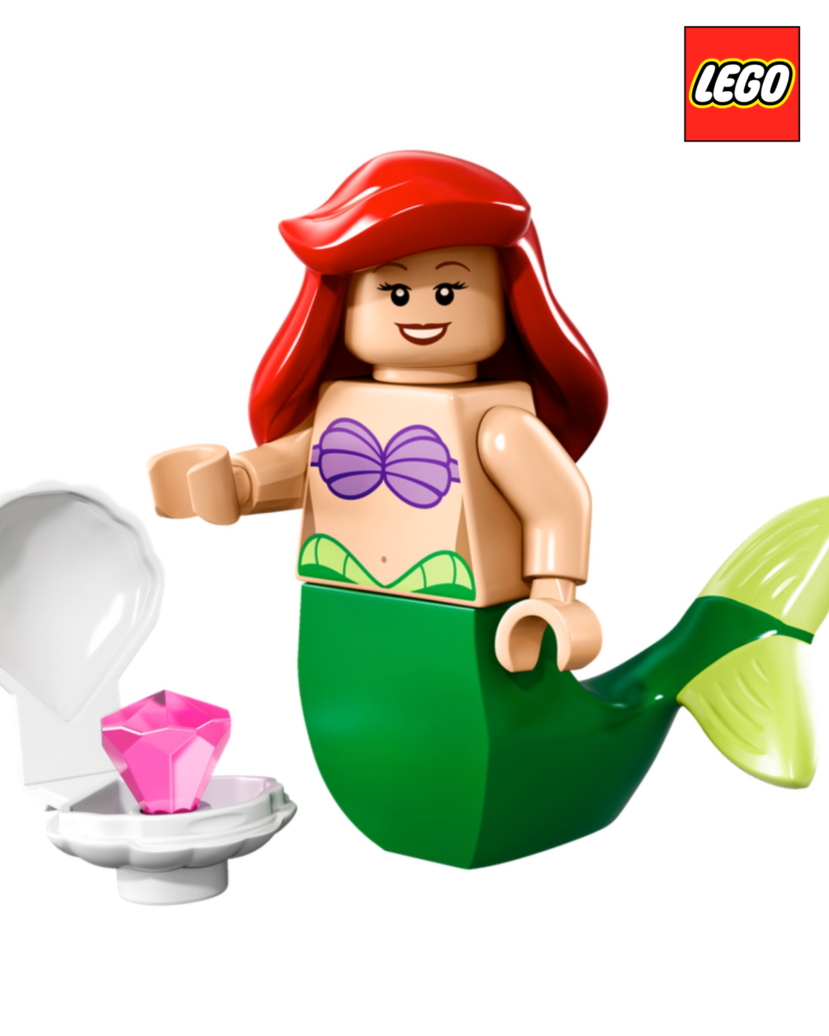 Ariel - Disney - Series 1 | LEGO Minifigure | NEW CMF – Brickheads ...