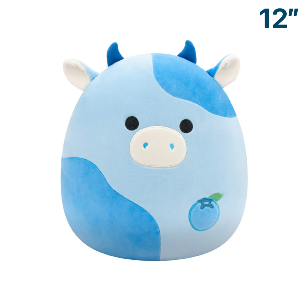 Rutanya the Blueberry Cow ~ 12" Squishmallow Plush – Brickheads ...