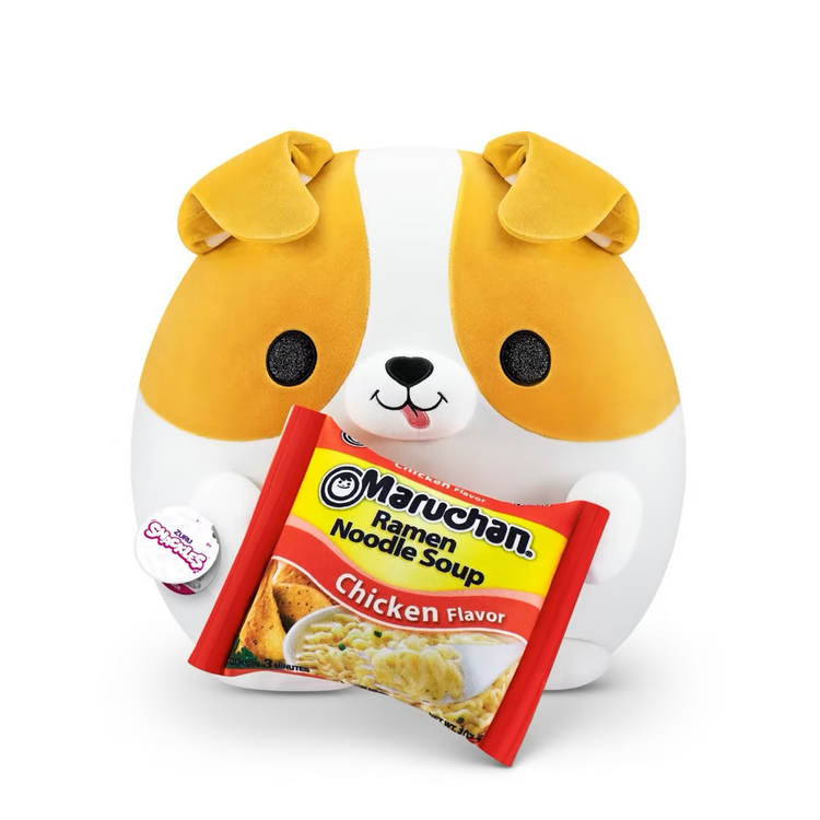 Maruchan Dog ~ Zuru Snackles Plush Super Size 14" – Brickheads Collectables