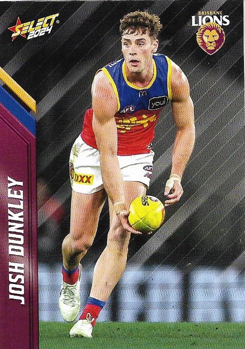 Josh Dunkley #16 Brisbane Lions | 2024 Select AFL Footy Stars | Tradin ...