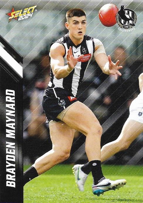 Brayden Maynard #36 Collingwood Magpies | 2024 Select AFL Footy Stars ...