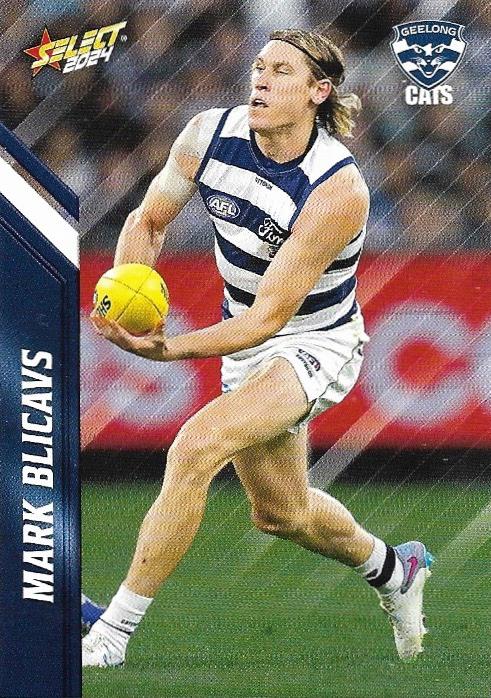 Mark Blicavs #61 Geelong Cats | 2024 Select AFL Footy Stars | Trading ...