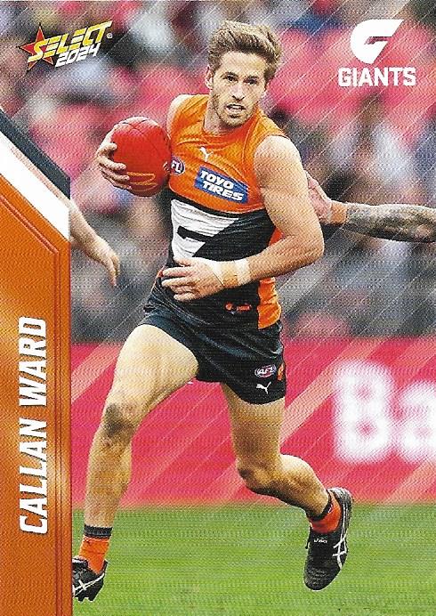Callan Ward #79 Greater Western Sydney Giants | 2024 Select AFL Footy ...
