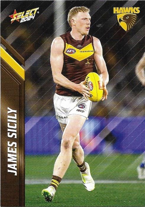 James Sicily #98 Hawthorn Hawks | 2024 Select AFL Footy Stars | Tradin ...