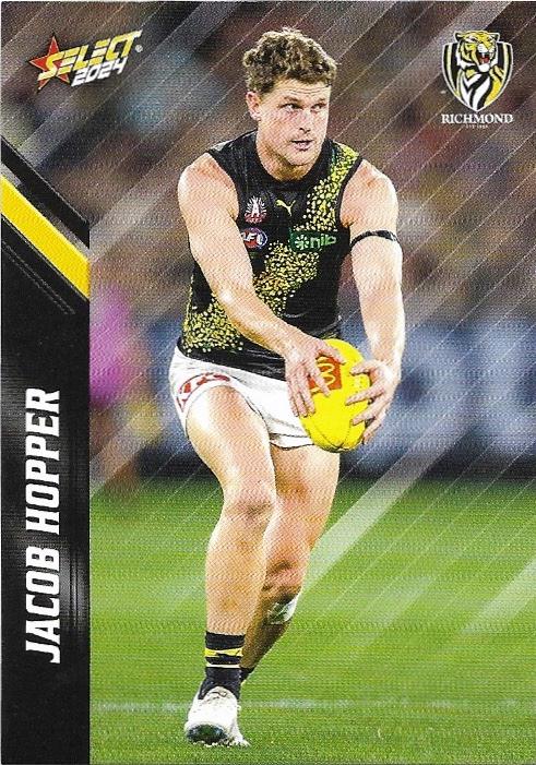 Jacob Hopper #134 Richmond Tigers | 2024 Select AFL Footy Stars | Trad ...
