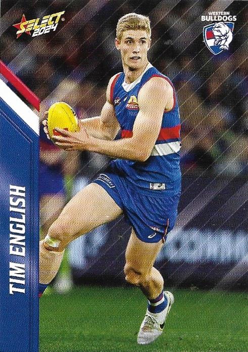Tim English #173 Western Bulldogs | 2024 Select AFL Footy Stars | Trad ...