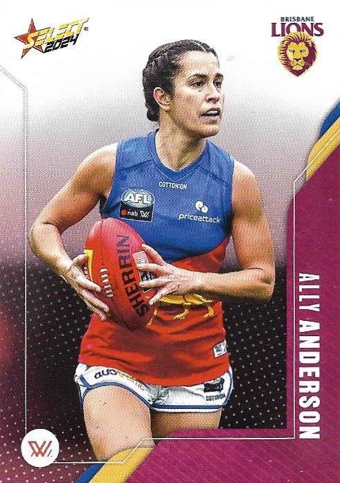 Ally Anderson #184 Brisbane Lions | 2024 Select AFL Footy Stars | Trad ...