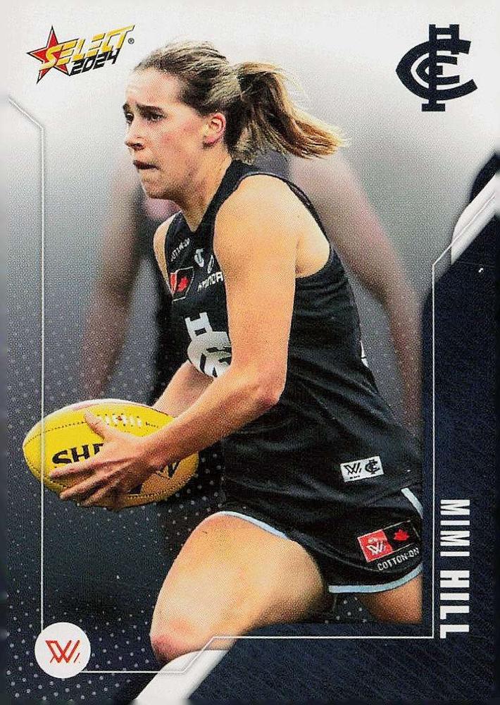 Mimi Hill #187 Carlton Blues | 2024 Select AFL Footy Stars | Trading C ...