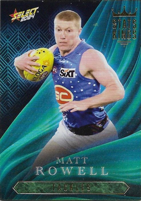 Matt Rowell #SK45 Gold Coast Suns | Stats Kings 2024 Select AFL Footy ...