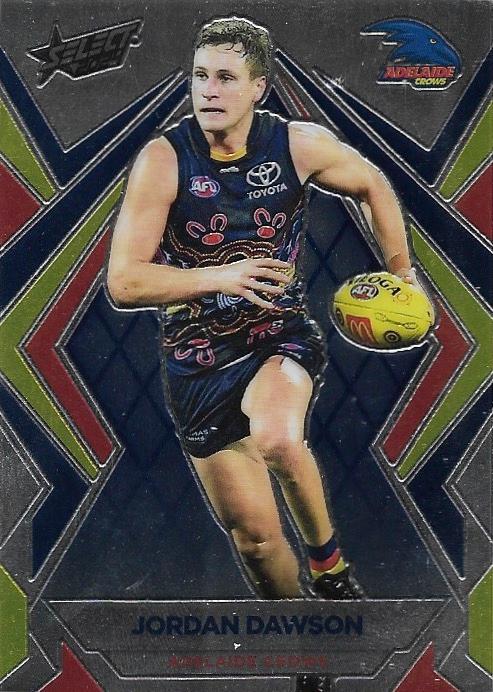 Jordan Dawson #L1 Adelaide Crows | Luminous 2024 Select AFL Footy Star ...