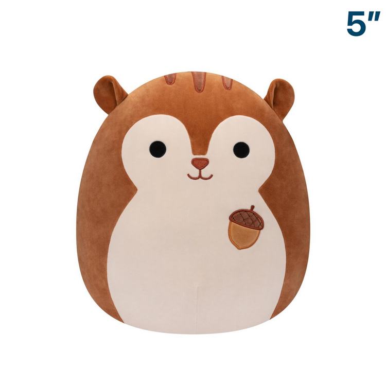 Sawyer the Squirrel with Acorn ~ 5" Squishmallow Plush – Brickheads ...