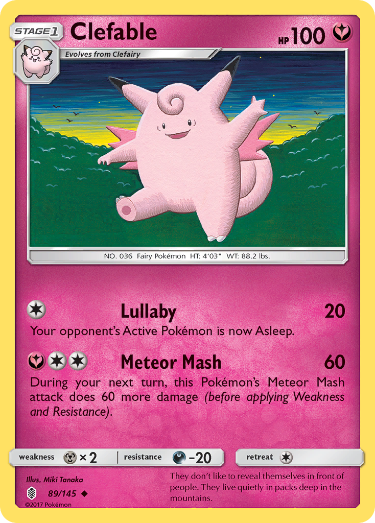 Buy Clefable | Guardians Rising | Pokemon Card Australia – Brickheads ...