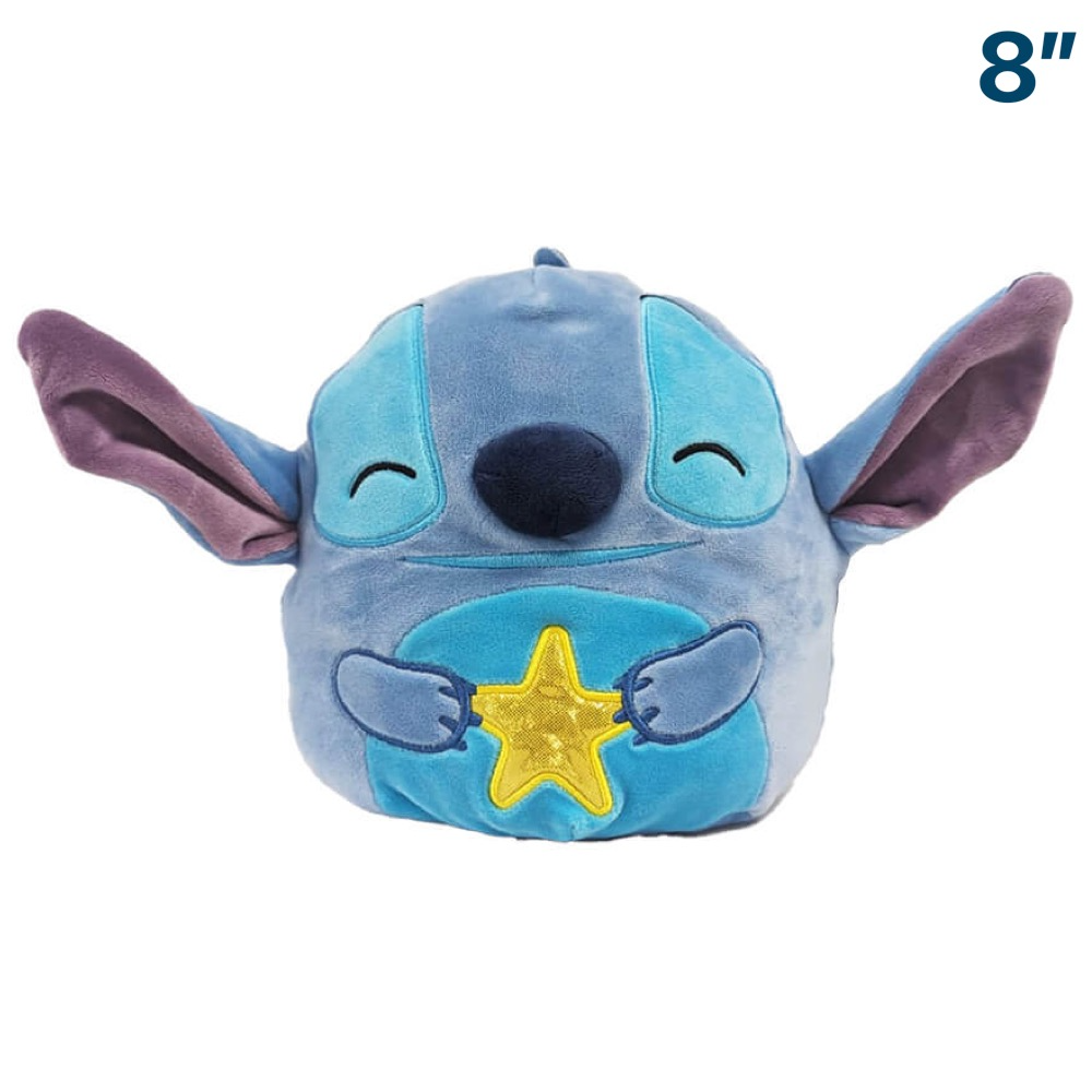 Stitch with Star ~ 8" Disney Stitch Squad Squishmallow Plush ...