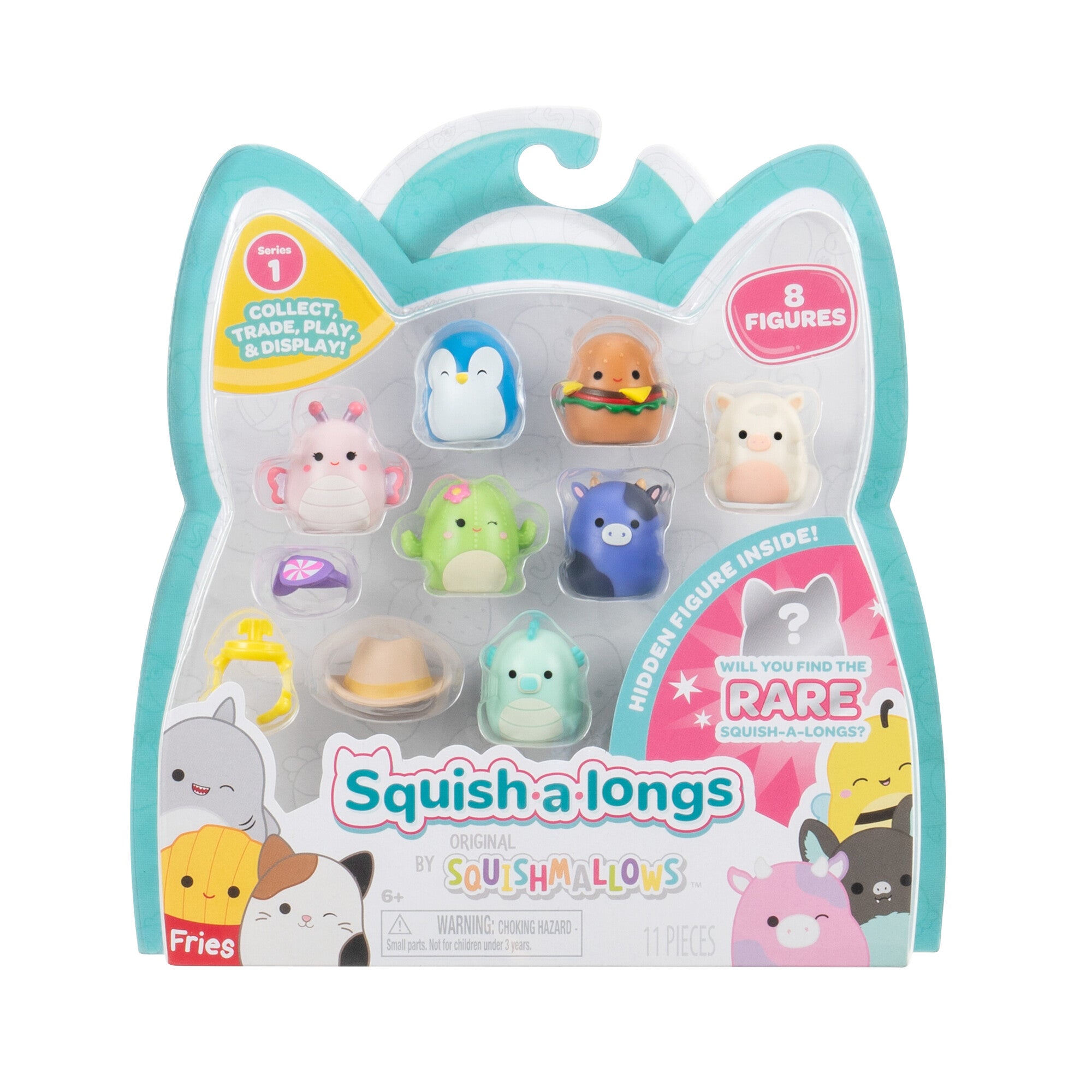 8 Pack Style A - Squish-A-Longs Series 1 Squishmallow Toys – Brickheads ...