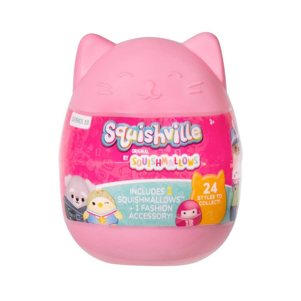 SERIES 10: Mystery Mini Squishmallow ~ Squishville 1x Blind Capsule Pl ...