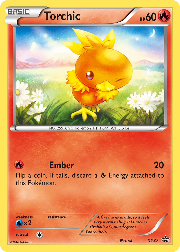 Torchic XY37/211 Promo | XY Black Star Promos | Pokemon Card ...