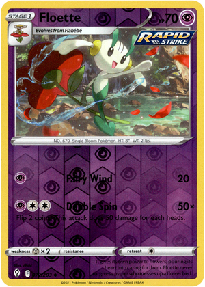 Floette 72/203 Reverse Holo | Evolving Skies | Pokemon Card ...