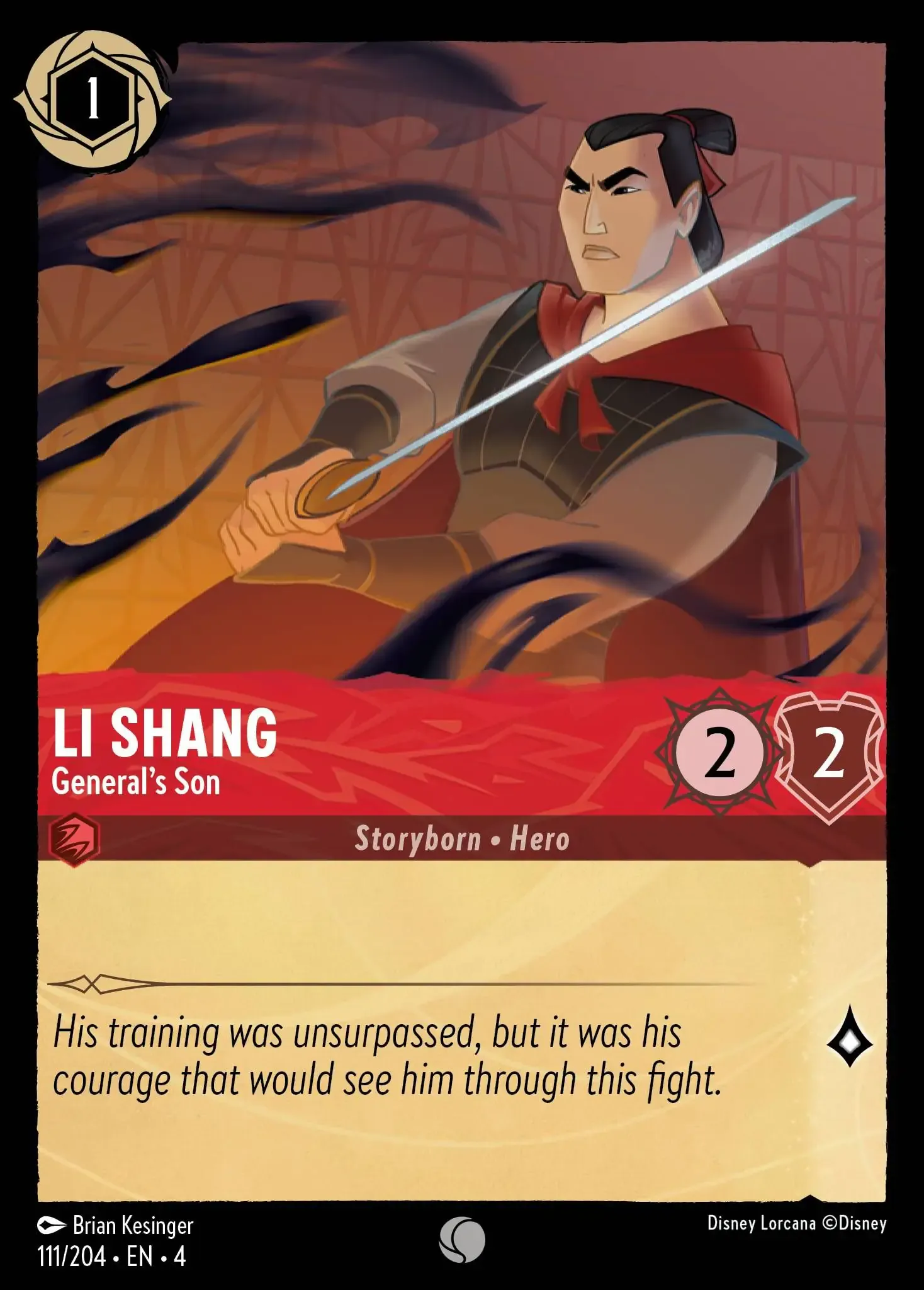 Li Shang - General's Son – Brickheads Collectables