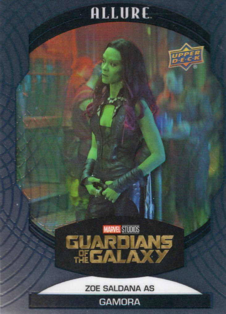Zoe Saldana as Gamora #36 | 2022 Allure Marvel Studios | Trading Card ...