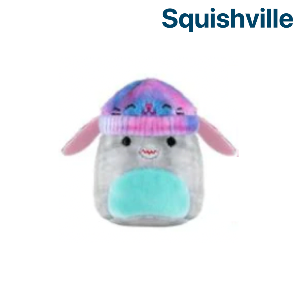 Chuey the T-Rex with Rabbit Hat ~ 2" Individual SERIES 4 Squishville b ...