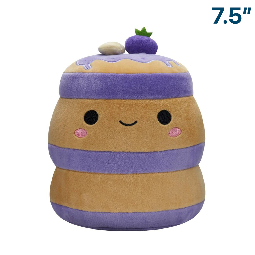 Blueberry Pancakes Stack ~ 7.5" Squishmallow Plush ~ In Stock ~ Limit ...