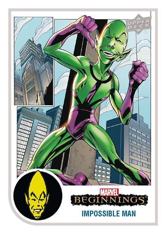 Impossible Man #10 | Marvel Beginnings Vol2 S1 | Trading Card ...