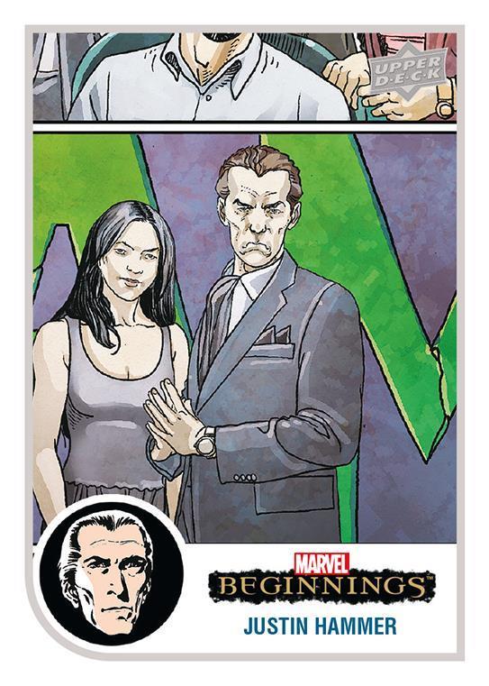 Justin Hammer #86 | Marvel Beginnings Vol2 S1 | Trading Card ...