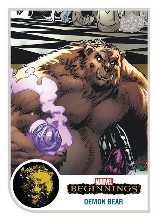 Demon Bear #111 | Marvel Beginnings Vol2 S1 | Trading Card – Brickheads Collectables