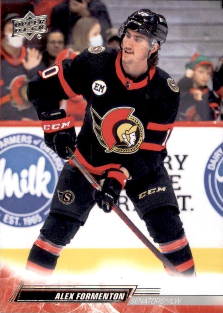 Alex Formenton #127 Ottawa Senators | 2022-23 Upper Deck | NHL Trading ...