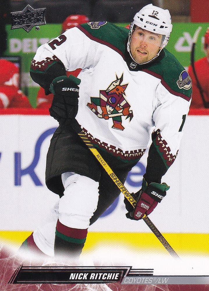 Nick Ritchie #259 Arizona Coyotes | 2022-23 Upper Deck | NHL Trading C ...