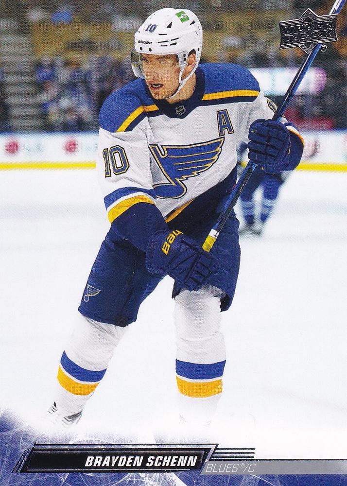 Brayden Schenn #407 St. Louis Blues | 2022-23 Upper Deck | NHL Trading ...