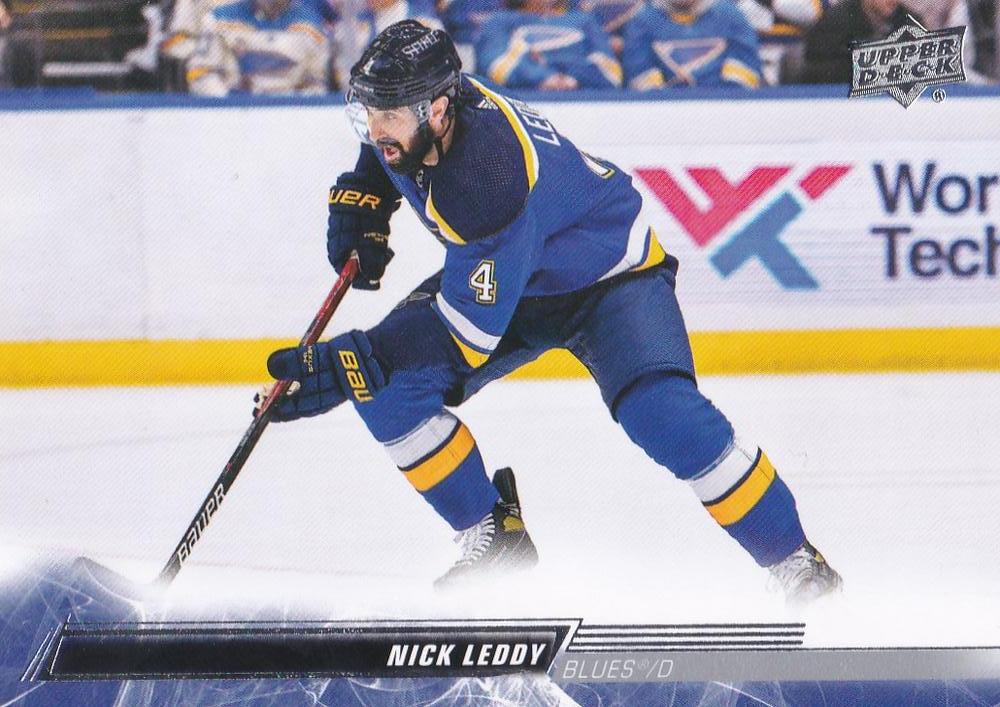 Nick Leddy #409 St. Louis Blues | 2022-23 Upper Deck | NHL Trading Car ...