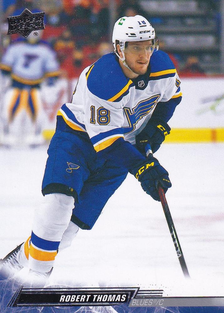 Robert Thomas #410 St. Louis Blues | 2022-23 Upper Deck | NHL Trading ...