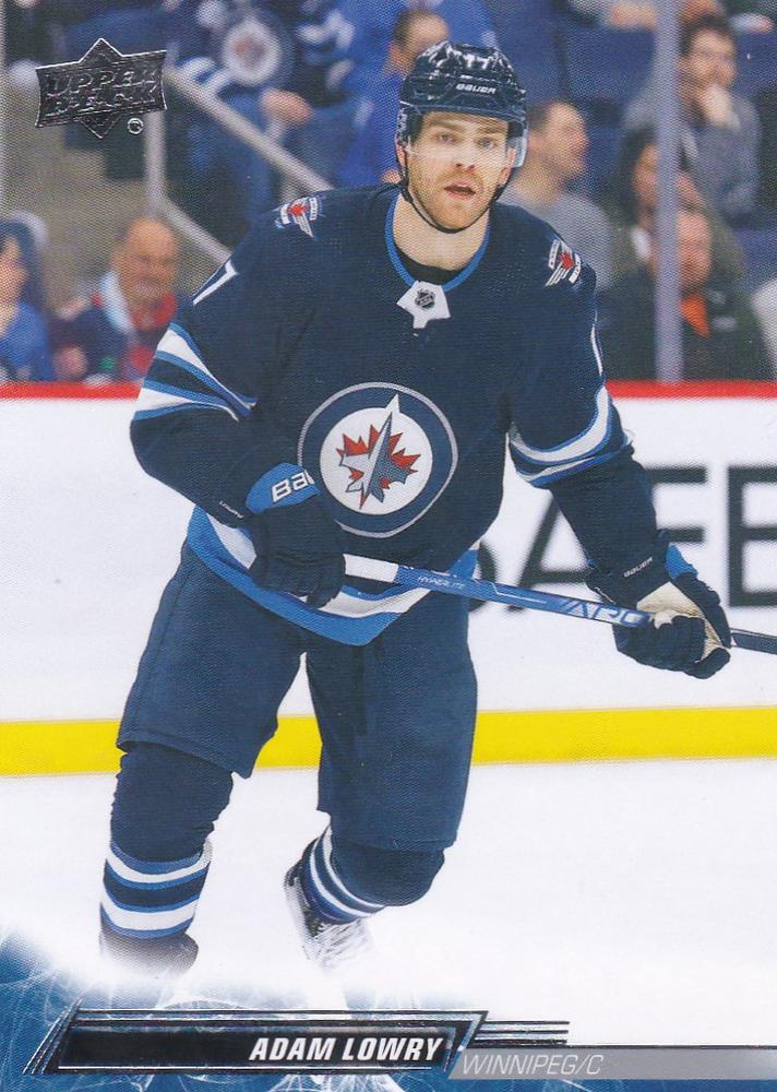 Adam Lowry #448 Winnipeg Jets | 2022-23 Upper Deck | NHL Trading Card ...