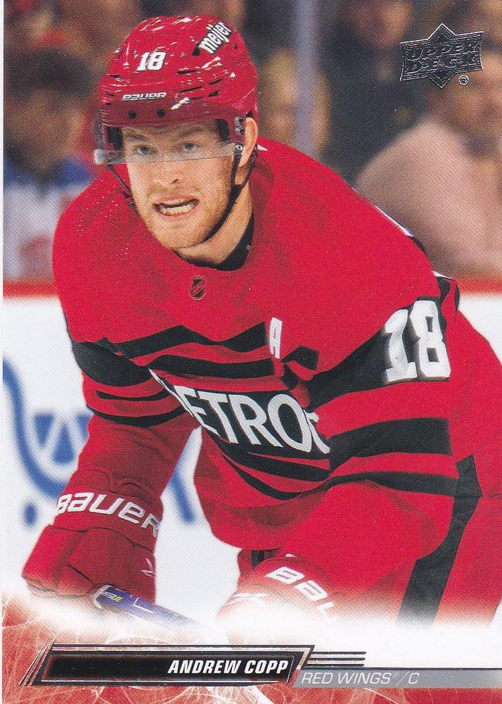 Andrew Copp #550 Detroit Red Wings | 2022-23 Upper Deck | NHL Trading ...
